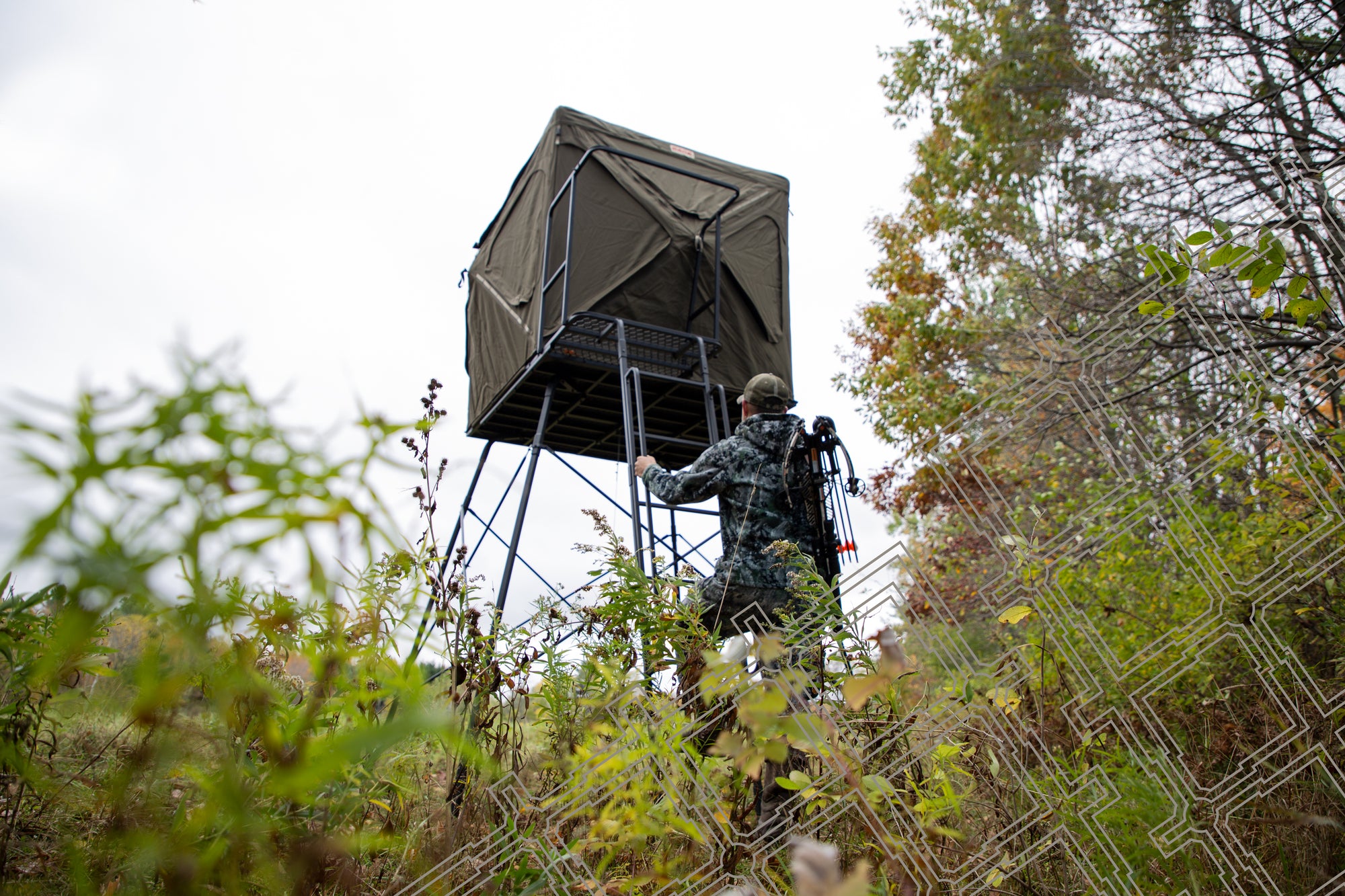 Cage Permanent Hub Blinds – CAGE® Permanent Hub Blinds