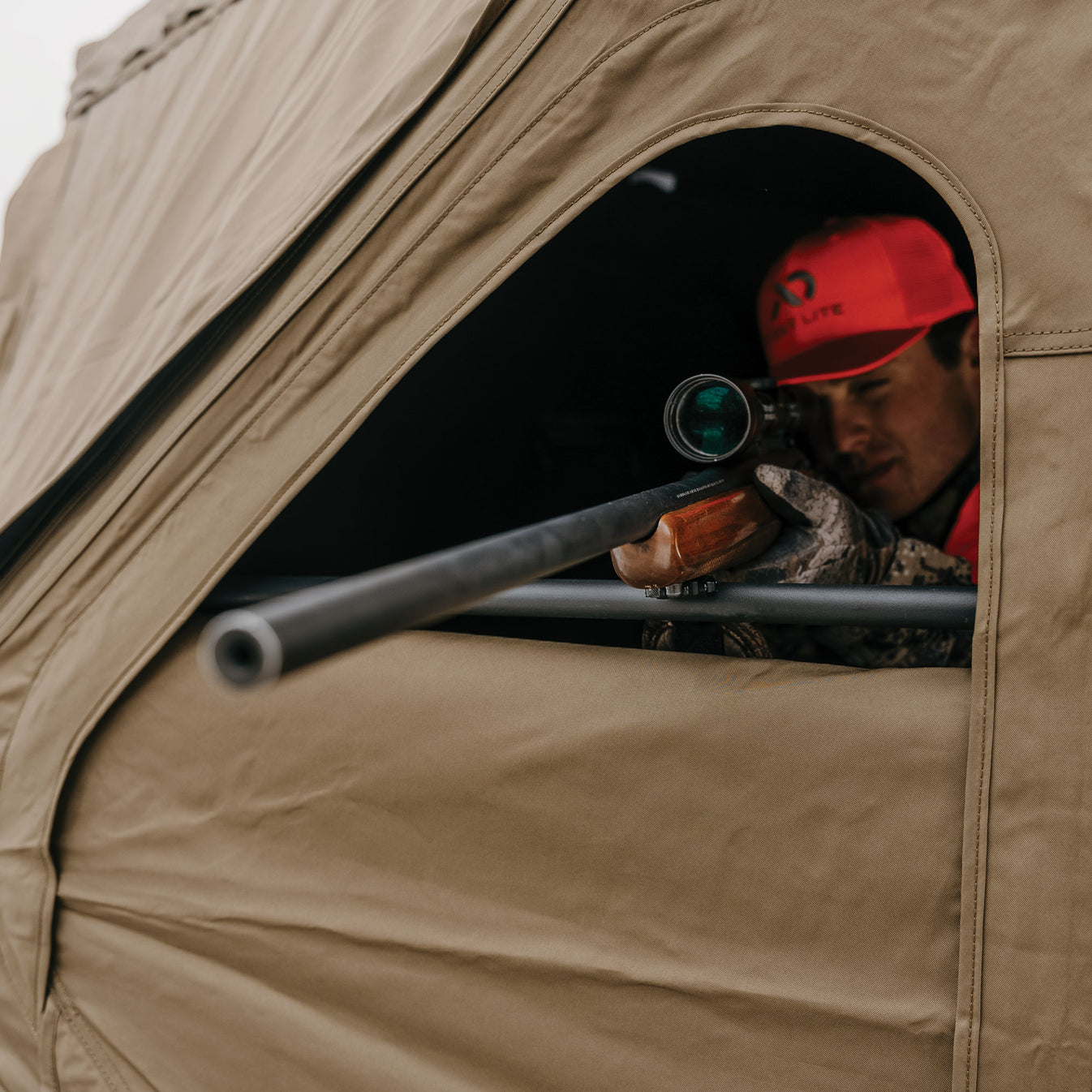 CAGE® Shooting Rail Kit, Fits CAGE R30 Permanent Hub Blind, Easy ...