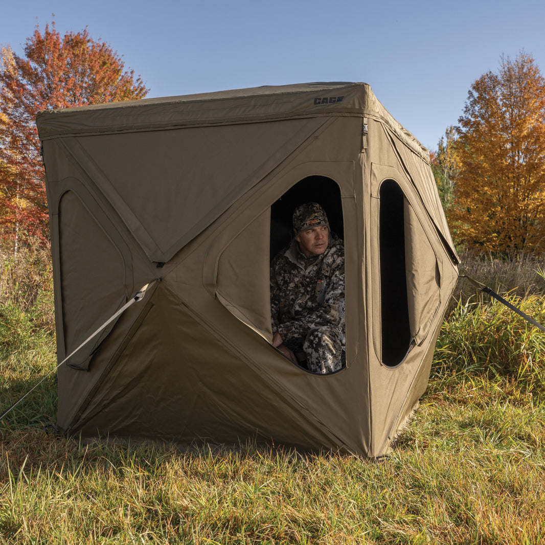 Blinds & Towers – CAGE® Permanent Hub Blinds