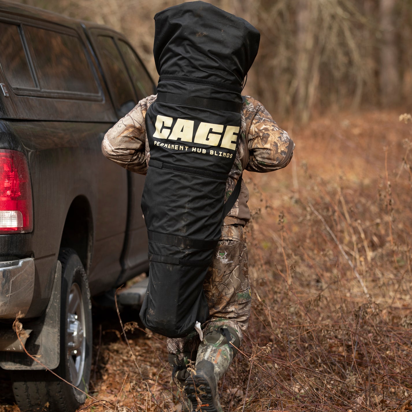 CAGE BLINDS Permanent Hub Blinds, R30 Permanent Hub Blind, Hunting ...